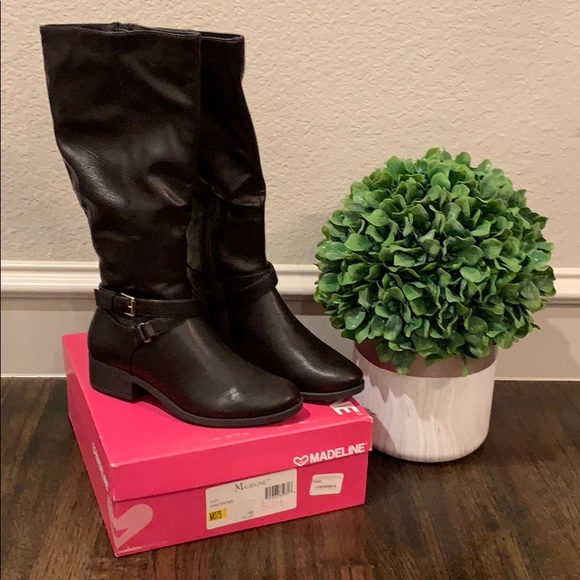 Madeline | Shoes | Madeline Brown Riding Boot | Poshmark